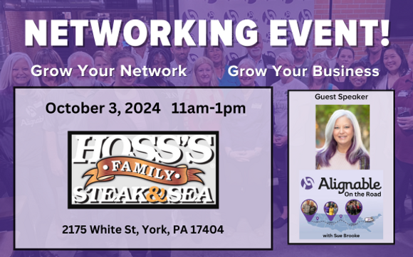 IN-PERSON NETWORKING EVENT IN YORK PA