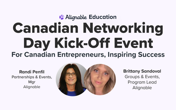 Canadian Networking Day Kick Off Event