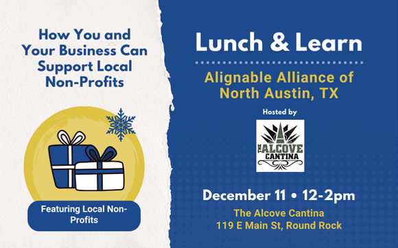 Lunch & Learn: How You and Your Business Can Support Local Non-Profits