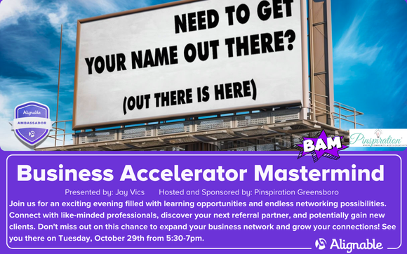 BAM! Business Accelerator Mastermind