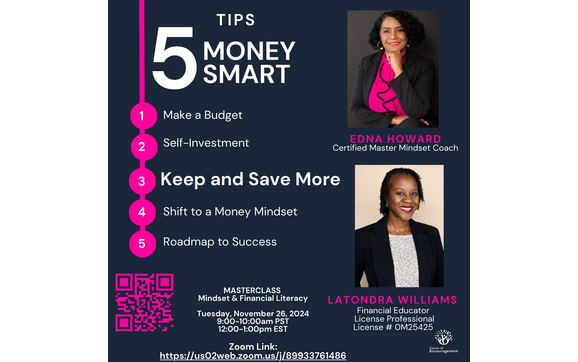 Master Class - Money Mindset & Financial Literacy