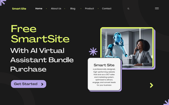 Free SmartSite w/ AI Virtual Assistant Bundle Purchase by Point Blank ...