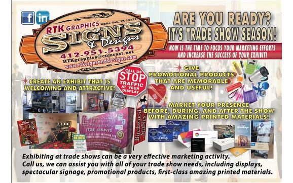 It's Time To Replenish Your Trade Show Season Supplies! by RTK Signs ...