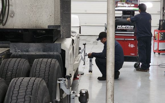 February special! 3 axle alignment is 20% off for repeat customers and ...