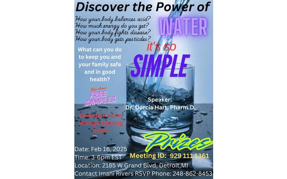 Discover the Power of Water-So Simple!