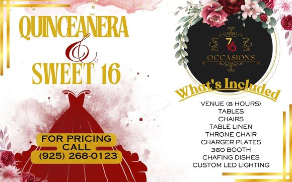Make Your Quinceañera or Sweet 16 Unforgettable at 716 Occasions! by ...