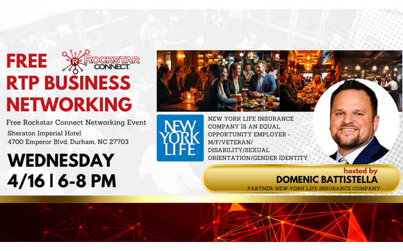 Free RTP Business Rockstar Connect Networking Event (April) by Rockstar ...