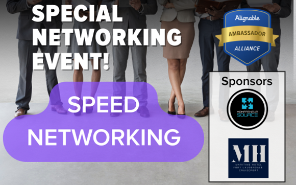 Speed Networking Mixer: Connect & Win On Alignable!