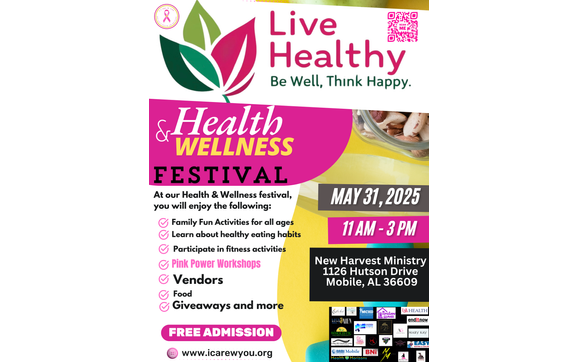 Live Healthy Be Well Think Happy Health and Wellness Festival by I Care ...