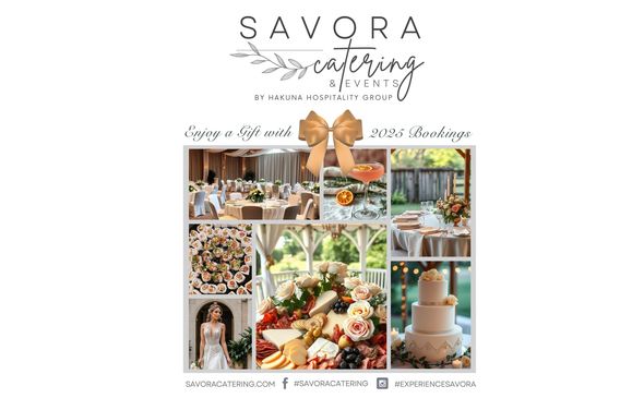 Free Gift with a 2025 Event by Savora Catering & Events in Newark, DE ...