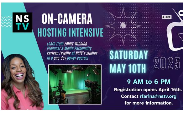 TV Hosting Intensive One Day Workshop by NSTV - North Shore TV in New ...