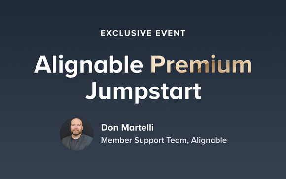 Alignable Premium Jumpstart