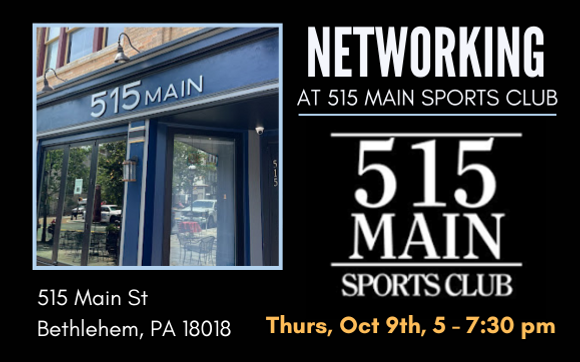 Networking at 515 Main Sports Club
