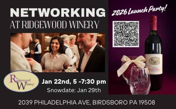 Networking at Ridgewood Winery