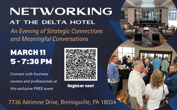 Networking at the Delta Hotel