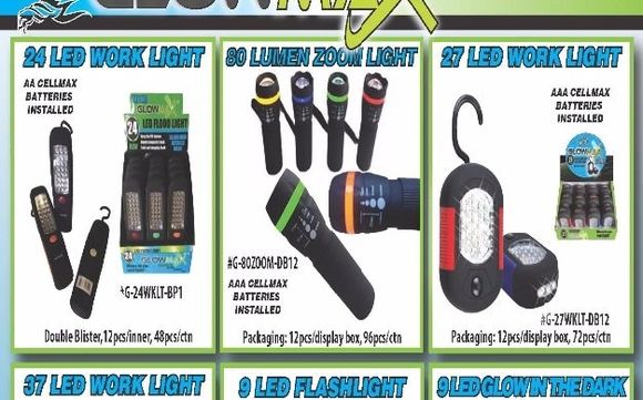 Glow Max Flashlights by ValueMax Products, LLC in Coldwater, MI - Alignable