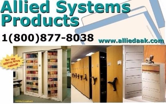 HIPAA Compliant Filing Cabinet Retractable Door Shelving by Allied ...