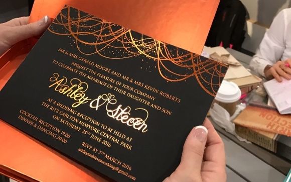 Wedding/event Invitation design and manufacture by KopiKats in Miami ...