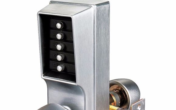 SIMPLEX 1011-26D-41 PUSHBUTTON CYLINDRICAL LOCK WITH KNOB COMBINATION ...