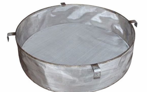 Stainless Drum Filters 5 to 1526 micron, 1/16" to 1/4" mesh by Utah ...