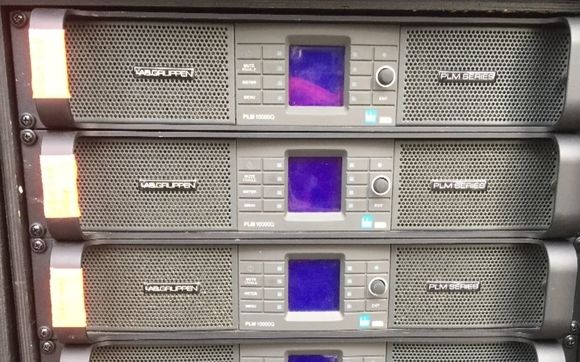 Martin Audio W8LM Line Array System by SP Sound & Production, LLC in ...