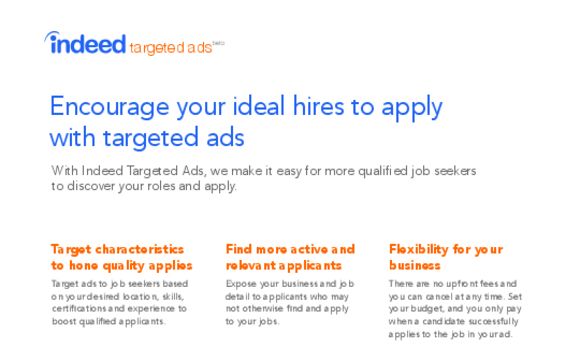 Indeed Targeted Ads by Indeed CT in Stamford, CT - Alignable