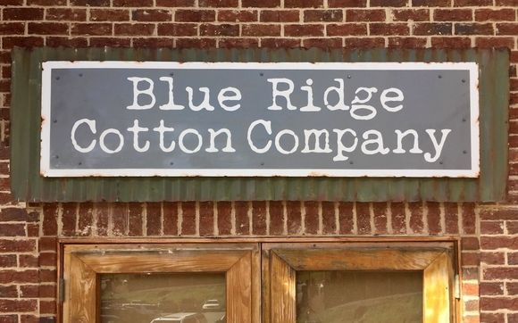 Blue Ridge Cotton Company Sign by Godby Studios, Inc. in Blairsville ...