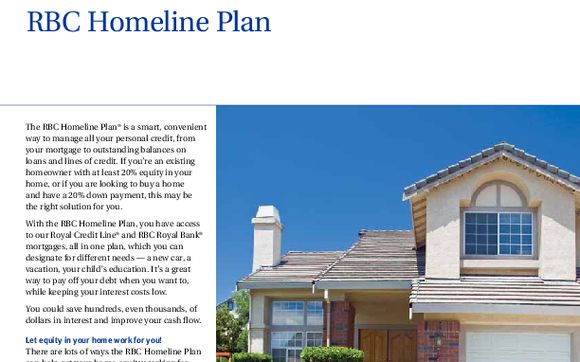 HOMELINE PLAN by RBC in Caledon, ON - Alignable