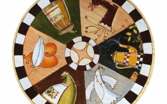 Custom Unique Lazy Susans by hilde's whimsical art in Charlotte, NC ...