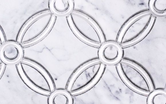 Waterjet Cutting Marble mosaic Tile by GL Stone Tiles in Richmond, BC ...