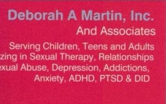 Mental Health by Deborah A. Martin, Inc. in Crystal River, FL - Alignable