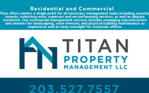 Titan Property Management LLC - Middlebury, CT - Alignable