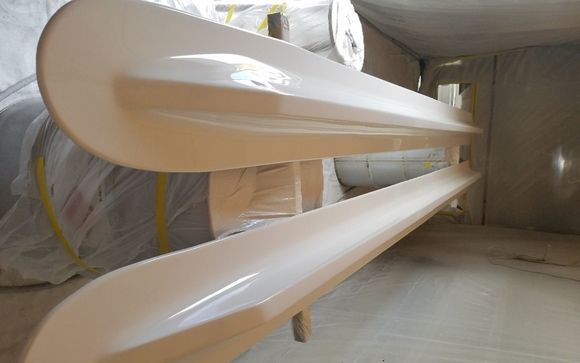 Aft Quarter Fenders or Spray Rails by ROSE BOATWORKS in Beaufort, NC ...