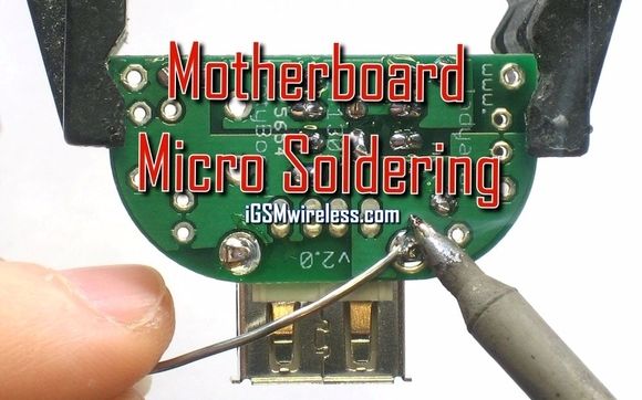 Motherboard Micro Soldering Repair by iGSM Wireless - Cell Phone Repair ...