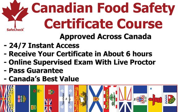Food Safety Certification by Canadian Food Safety Group in Calgary, AB - Alignable
