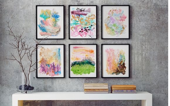 Fine Art Abstract Giclée Prints by Carol Fazio Design in Collegeville ...
