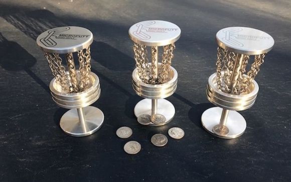 Microputt Mini Disc Golf Baskets by Sandy Point Resort and Disc Golf ...