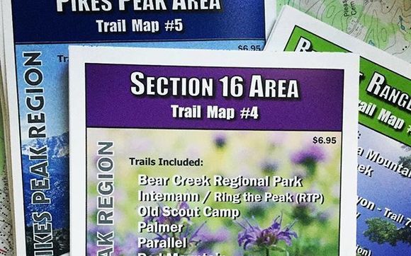 Pocket Pals Trail Maps - Pikes Peak Region Series by Pocket Pals Trail ...
