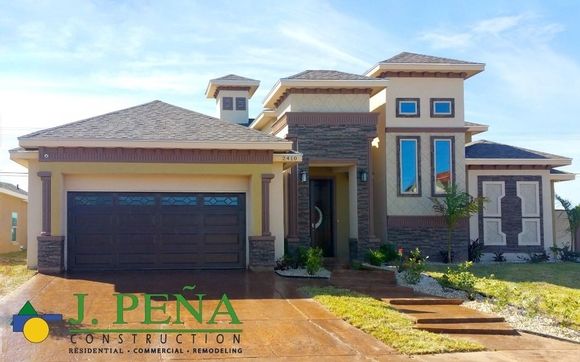 Model Home- Jackson Heights by J. Pena Construction in Mcallen, TX ...