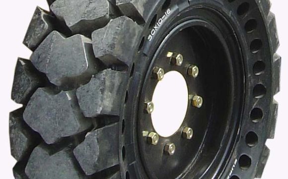 Skid Loader Rim Guard by Super Grip Corporation in Piney Flats Area ...