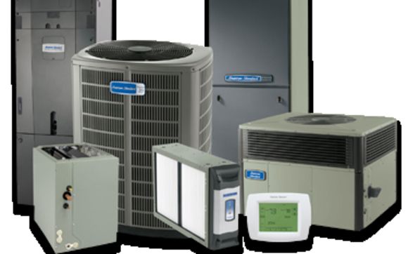14 , 15 , 16 seer American Standard heat pump air conditioning system ...