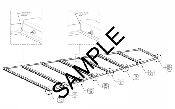 Impact Window Installation Drawings by JB Design & Permitting Inc. in ...