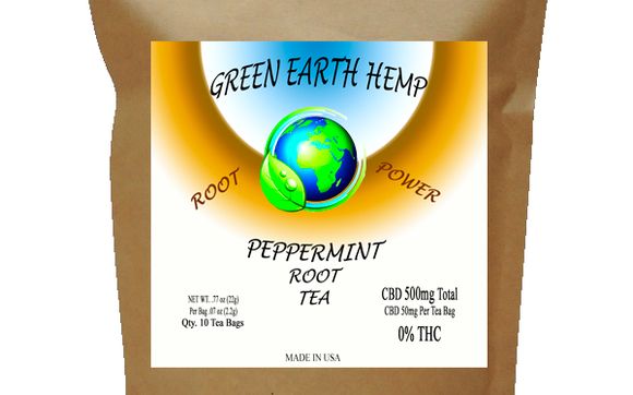 Peppermint Hemp Root Tea by Green Earth Hemp in Oregon City, OR - Alignable