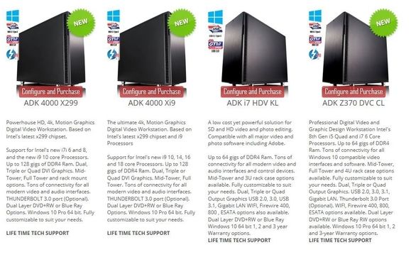 Desktop Video and Graphic Design Workstations by ADK Pro Audio and ADK ...