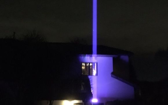 Laser Space Cannon by nu-salt laser light shows international in Folsom ...