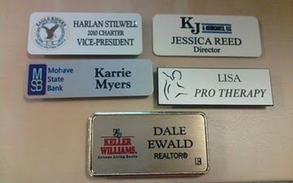 Name Badges by Gold Star Engraving and Awards in Lake Havasu City, AZ ...