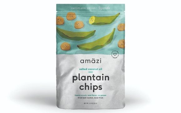 Amazi Dried and Roasted Plantain Chips: Salted Coconut Oil by RAD Snack ...