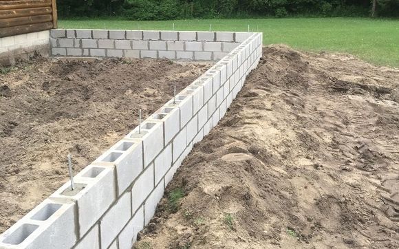 Concrete Trench Footings and Block Work by Angelo & Sons Foundation ...