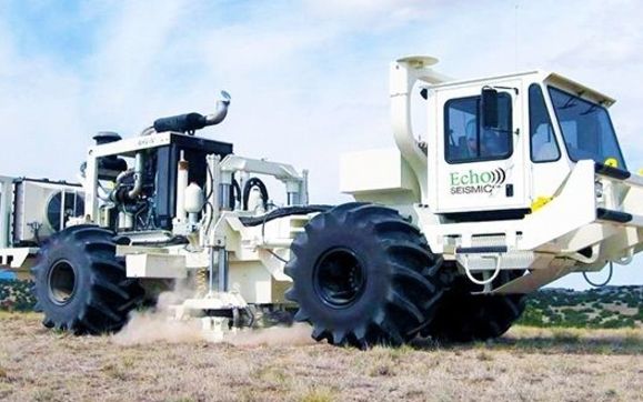 Vibroseis Seismic Data Acquisition by Echo Seismic Ltd in Calgary, AB ...