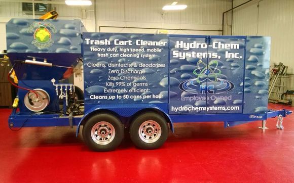 High-Speed Eco-Friendly Wheelie Bin / Cart Cleaning Systems. by Hydro ...